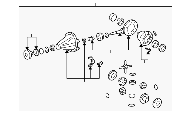 Carrier Assembly - Toyota (41110-35B61) | Toyota Parts
