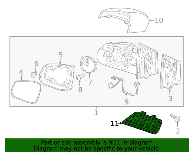 42574737 Cover - New OEM Part From GM Parts Direct | GM Parts Store