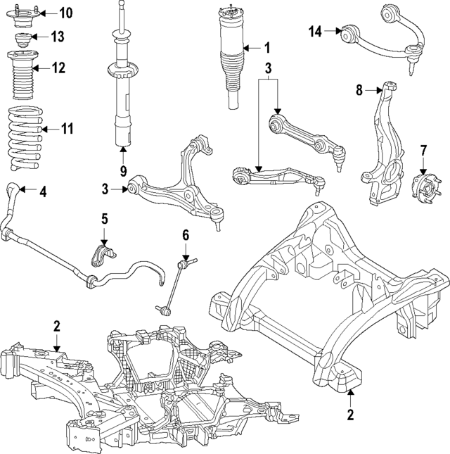 2021-2024 Jeep Arm 68375577AC | Mopar Parts Canada