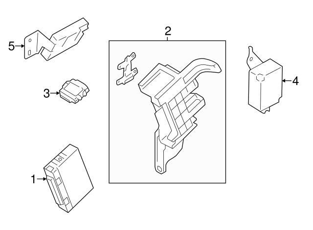 88281FJ640 - Body Control Module 2014-2017 Subaru | AutoNationParts.com