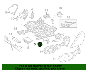205-905-76-03-9051 - Lumbar Switch 2010-2024 Mercedes-Benz ...