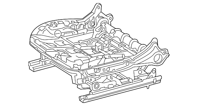 000-910-83-03 - Seat Track Adjust Mechanism 2015-2022 Mercedes-Benz ...