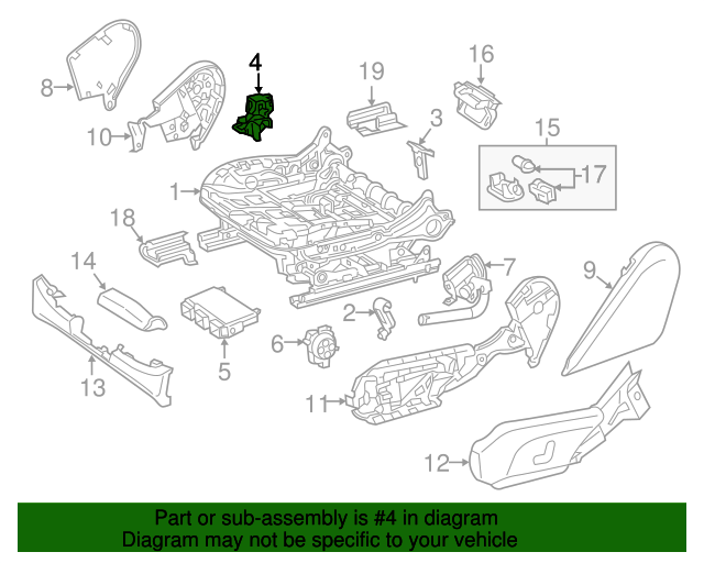 205-905-18-03-64 - Position Sensor 2015-2024 Mercedes-Benz ...