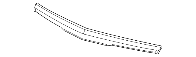 2015-2020 Cadillac Hood Front Molding 22956470 GM | GMPartsDirect.com