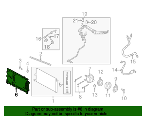 2007-2017 Ford Condenser Mount Bracket AL1Z-19702-A | TascaParts.com