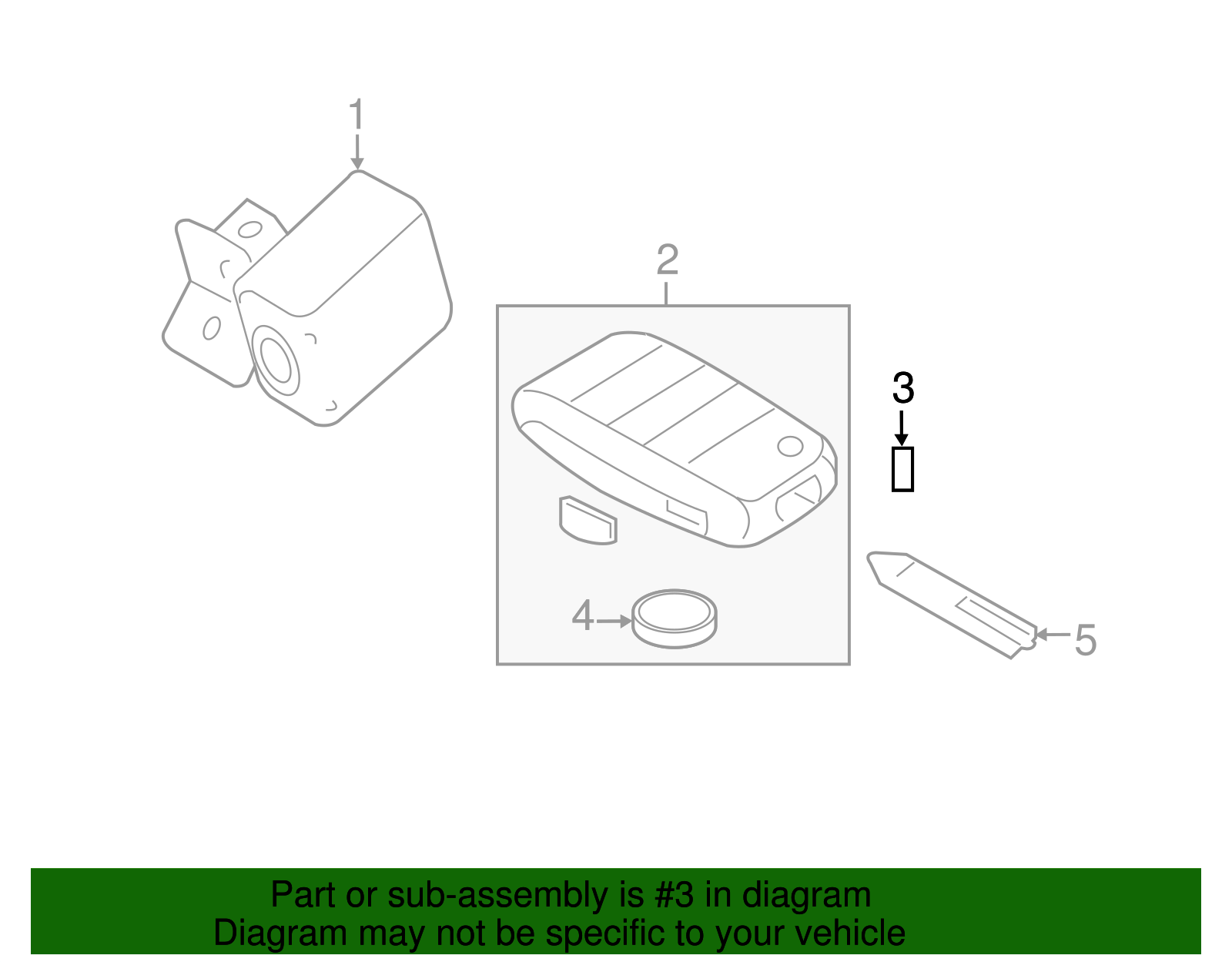 2018-2023 Kia Rio Transmitter Pin 81926-1U000 | KiaPart.Online