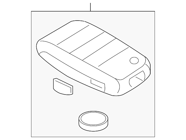 2021 Kia Rio Keyless Entry Transmitter 95440-H9100 | Kia Automotive Parts