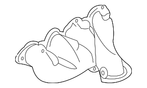 2008-2017 GM Exhaust Manifold 12611639 GM | GMPartsDirect.com