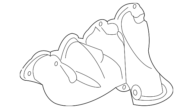 2008-2017 GM Exhaust Manifold - Driver's Side (LH) 12611638 ...