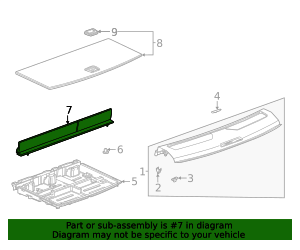 2021-2024 GM Front Trim 85597145 GM | GMPartsDirect.com