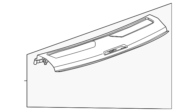 2021-2023 GM Sill Trim 85124296 | GM Parts Center