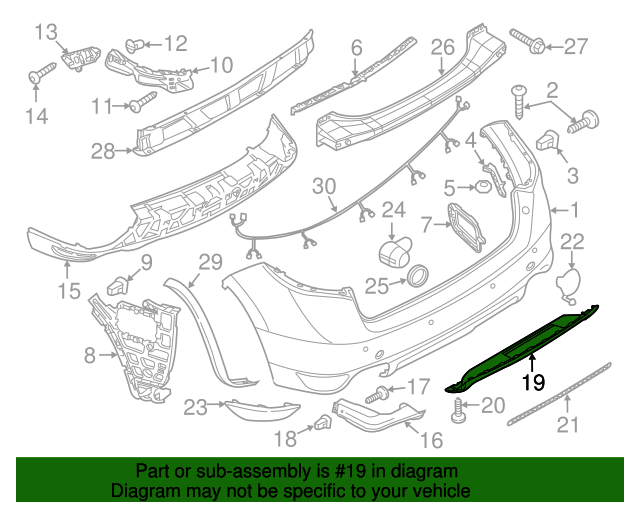 2011-2014 Porsche Cayenne Trim Cover 958-505-834-10-6M7 | Porsche ...