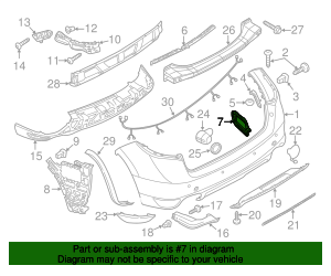 2011-2014 Porsche Cayenne Support Bracket 958-505-771-00 | OEM Parts Online