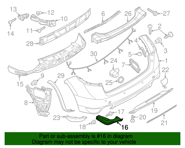 2011-2014 Porsche Cayenne Trim Bezel 958-505-838-00-9B9 | Porsche Marin