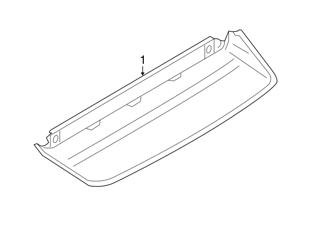8W5-945-097 - Center High Mount Stop Light 2017-2024 Audi ...