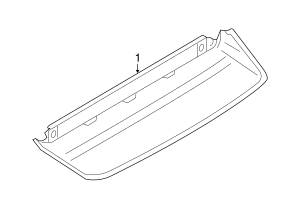 8W5-945-097 - High Mount Lamp 2017-2023 Audi | Audi OEM Parts