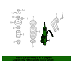 37-11-6-794-534 - Suspension Strut - 2007-2010 BMW X5 | Buy BMW Parts Now