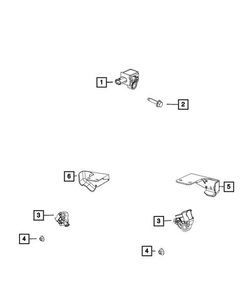 Sensors for 2021 Jeep Wrangler | Mopar eStore