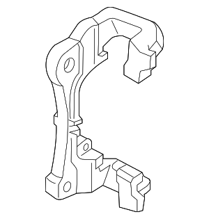 2017-2023 Audi Caliper Mount 8W0-615-125 | Audi USA Parts