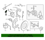 2016-2020 Audi ABS Sensor 4M0-927-803-C | OEM Parts Online
