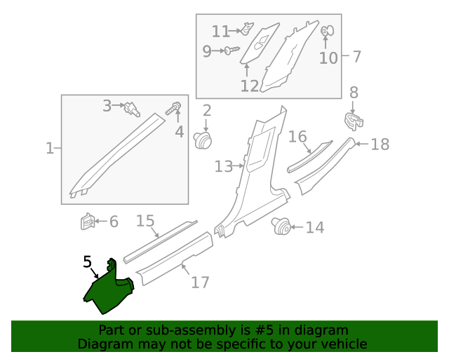 2019-2020 Genesis G70 Trim Assembly Cowl Side Left-hand 85823-G9000-VNB ...