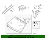 Rain Sensor Adhesive Kit - Audi (8U0-955-609) | Audi USA Parts