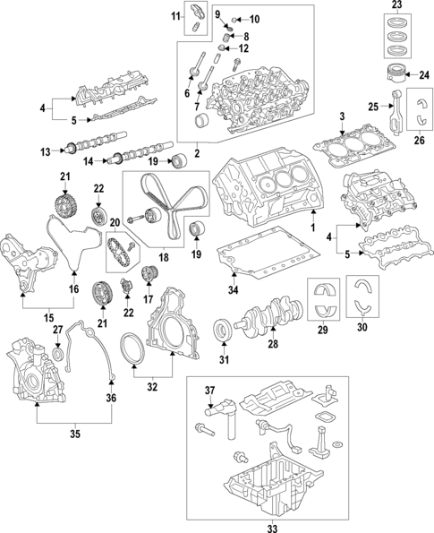 Engine for 2017 Land Rover Range Rover | OEM Parts Online