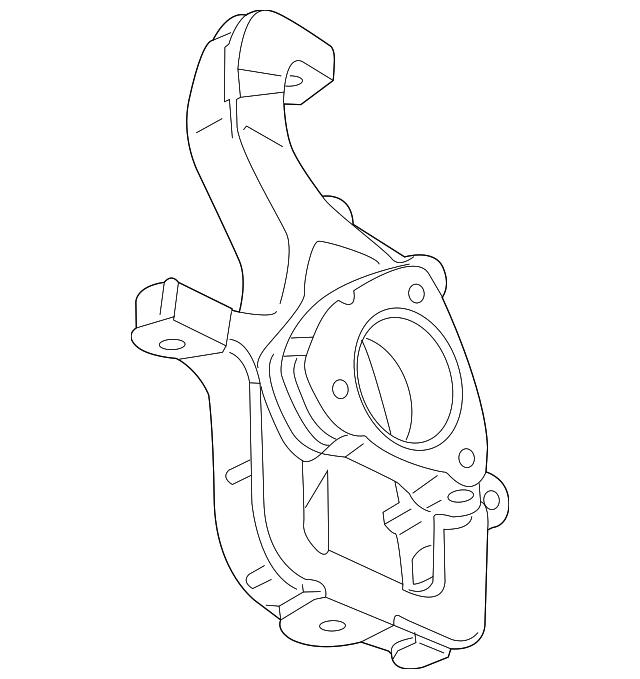 2019-2020 Ram 1500 Steering Knuckle - Driver's Side (LH) 68329807AA ...