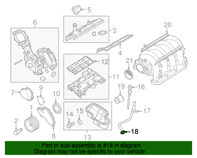 2007-2016 Nissan Engine Timing Cover Gasket 15066-7S000 | Temecula ...