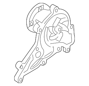 25100-3F310 - Water Pump 2009 Kia Borrego | Kia.Parts Store