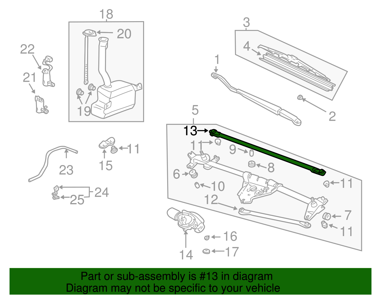 76550-S9V-A01 - Link Rod 2003-2008 Honda Pilot | Honda Parts Online