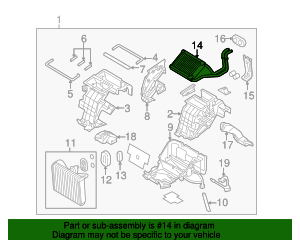 97138-3M000 - HVAC Heater Core 2009-2016 Hyundai | AutoNation Parts