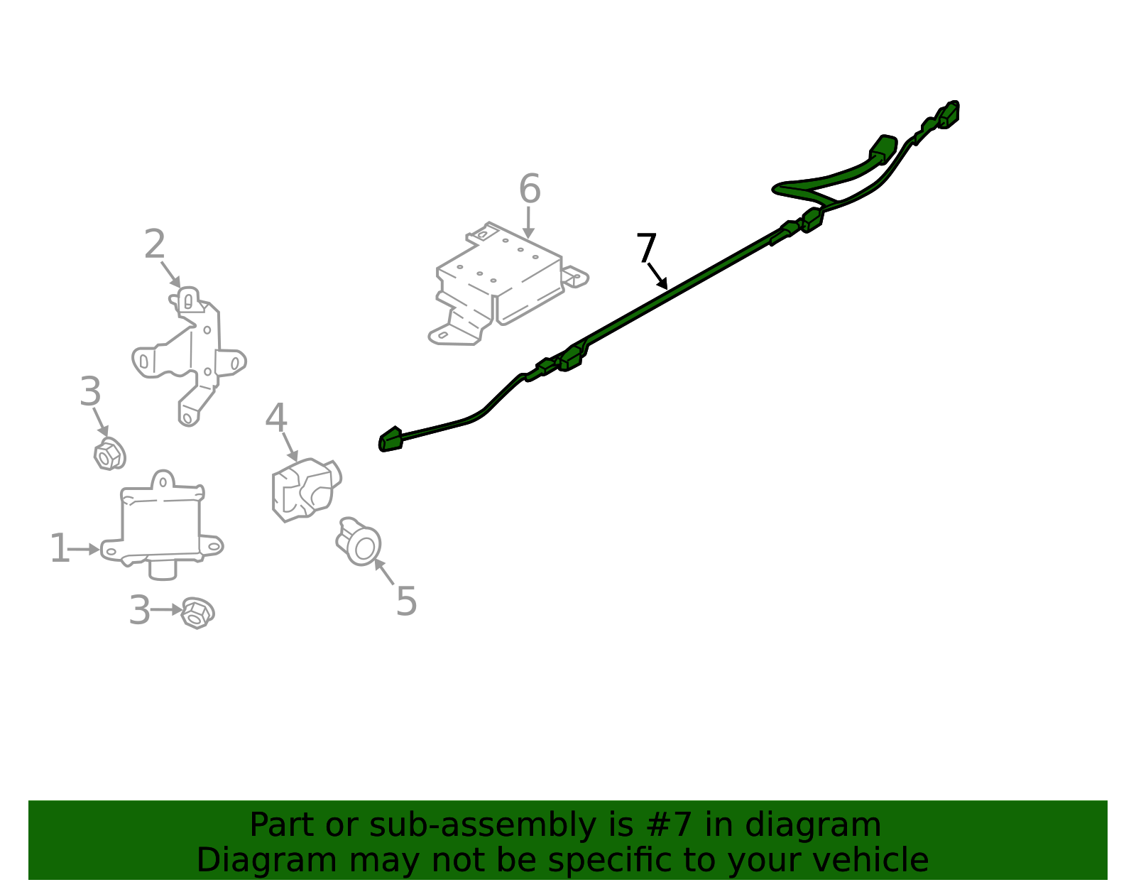 2019-2024 Subaru Ascent Harness 87624XC000 | Quick Subaru Parts