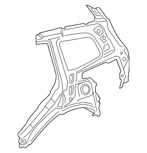 2020-2024 Kia Telluride Inner Quarter Panel - Driver's Side (LH) 71601 ...