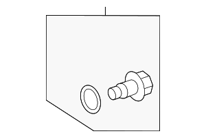 EJ7Z-6730-B - Drain Plug 2014-2023 Ford | Group 1 Auto Parts