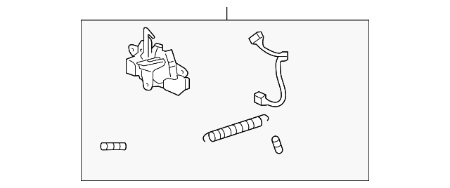 2009-2015 Toyota Venza Latch Assembly 53510-0T010 | Toyota Parts Center