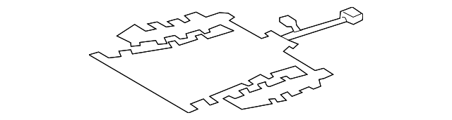 87510-04050 - Seat Heater Pad (Left, Right, Front) - 2016-2019 Toyota ...