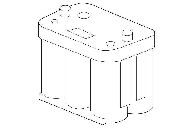 BB86F101AA - Vehicle Battery 1995-2020 Mopar | Mopar Factory Parts ...