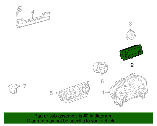 Genuine OEM Headlight Switch Part# LR005193 Fits 2008-2015 Land Rover ...