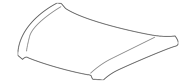 2016-2022 Chevrolet Spark Hood 42752789 GM | GMPartsDirect.com