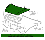 2016-2022 Chevrolet Spark Hood 42752789 GM | GMPartsDirect.com