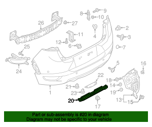 2016-2021 Mazda CX-3 Lower Cover D10J-50-C51 | RealMazdaParts.com