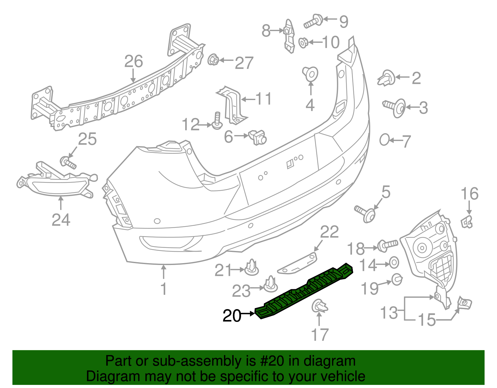 D10J-50-C51 | 2016-2021 Mazda CX-3 Lower Cover | Palladino Mazda Parts