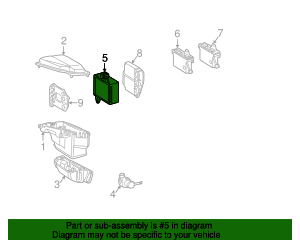 Engine Control Module (ECM) - Part #023-545-97-32 | Mercedes Parts Center