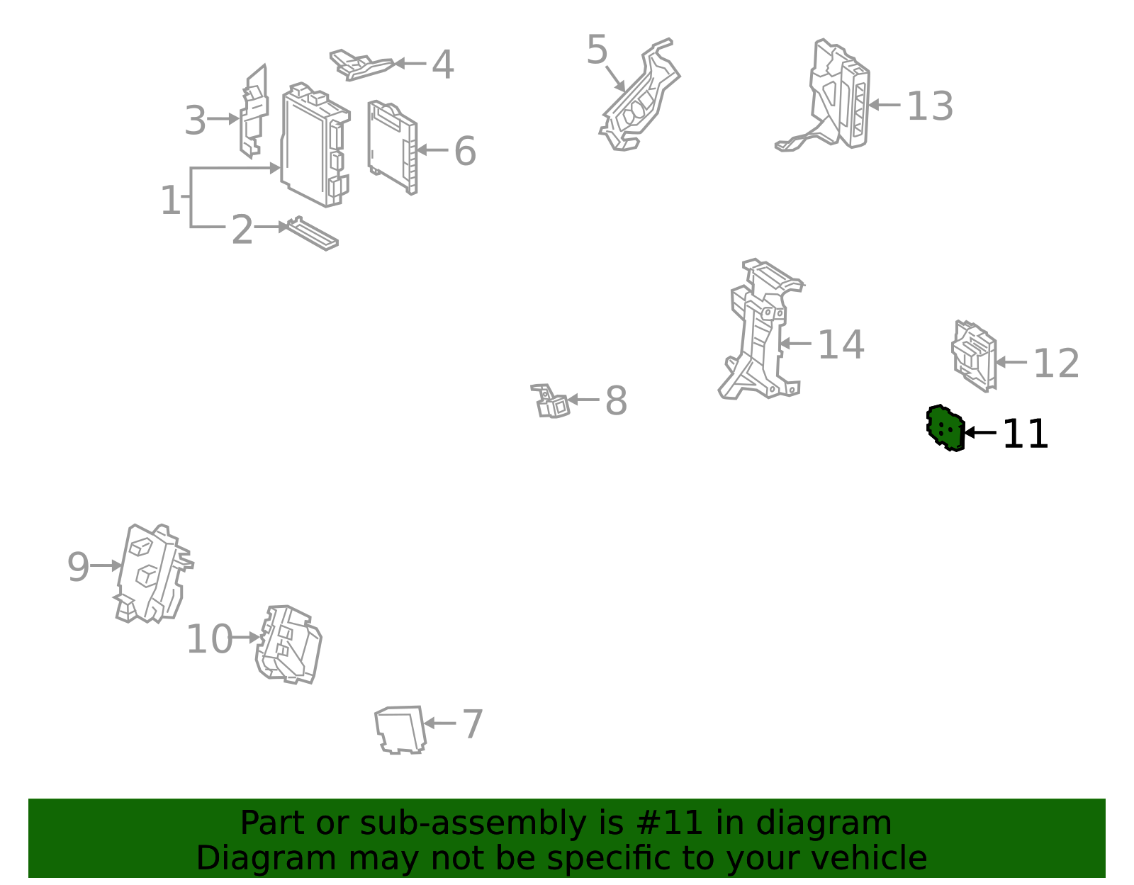 89111-06240 - 2023-2024 Lexus ES300h - Module | My L Parts