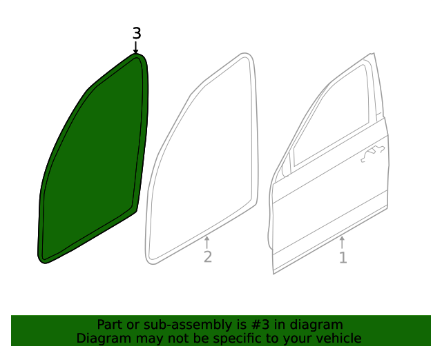 51727497912 - 2019-2023 BMW Weather-Strip On Body (51-72-7-497-912 ...