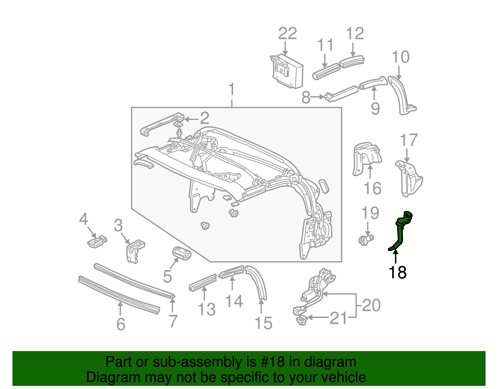 74868-S2A-003 - Drain Pipe 2000-2009 Honda S2000 | Honda Parts Online
