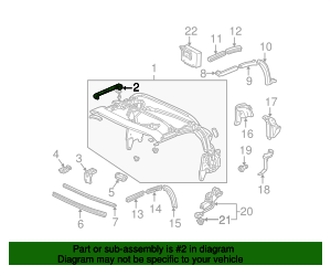 86020-S2A-J01 - Band - 2002-2009 Honda S2000 | Honda Parts Cheap