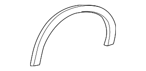 2005-2007 Ford OEM NEW Ford 2005-2007 F250 Side Wheel Opening Molding ...