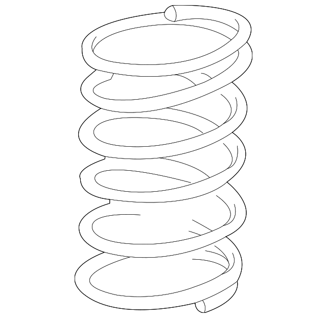 Spring Rear 55330-25000--DS | OEM Parts Online